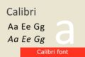 Calibri font - ActionFonts.com